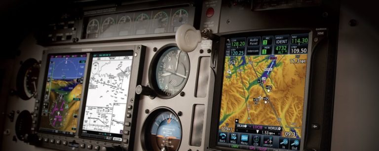 garmin avionics panel - Calspan Air Services